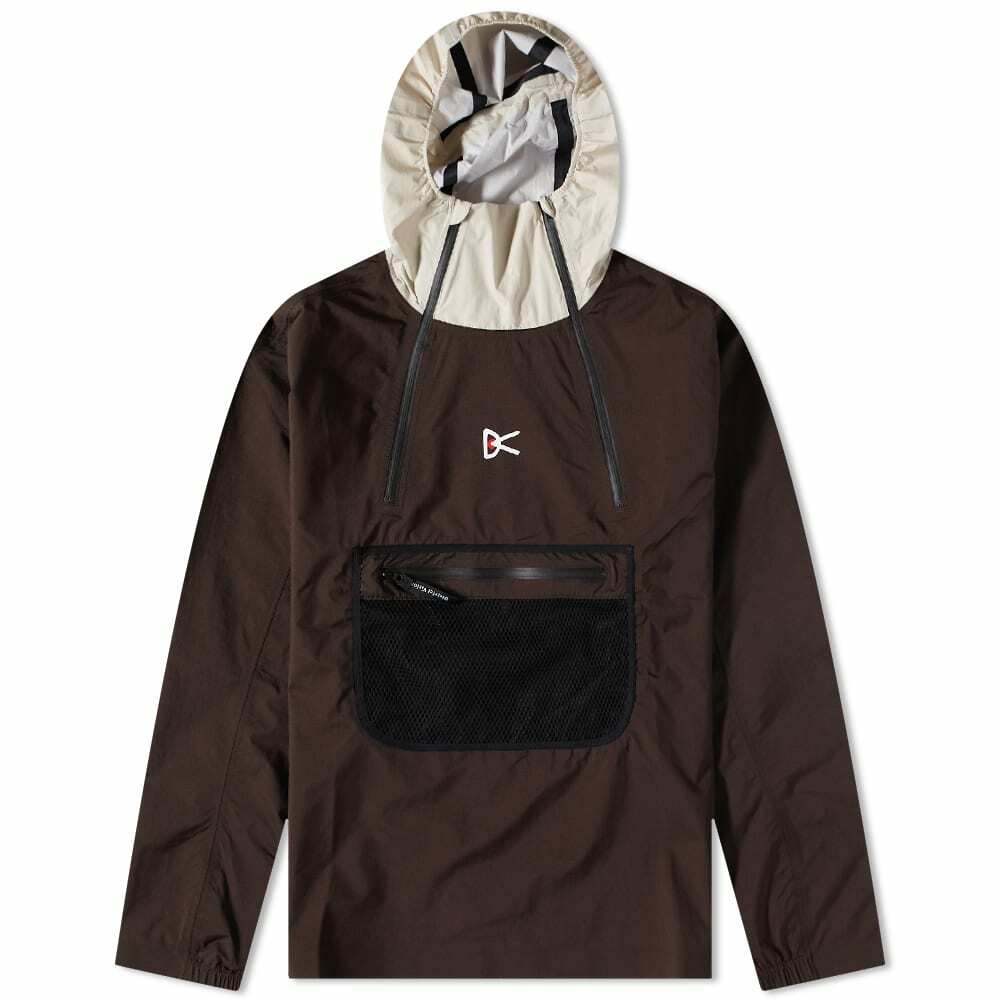District Vision Men's Vassa Hooded 3- Layer Shell Jacket in Cacao ...