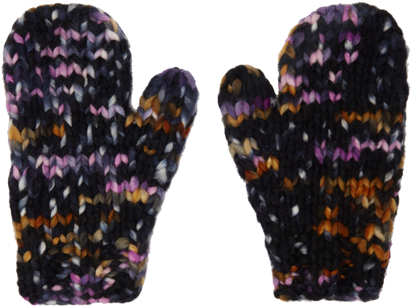Gabriela Hearst Black Foster Mittens Gabriela Hearst