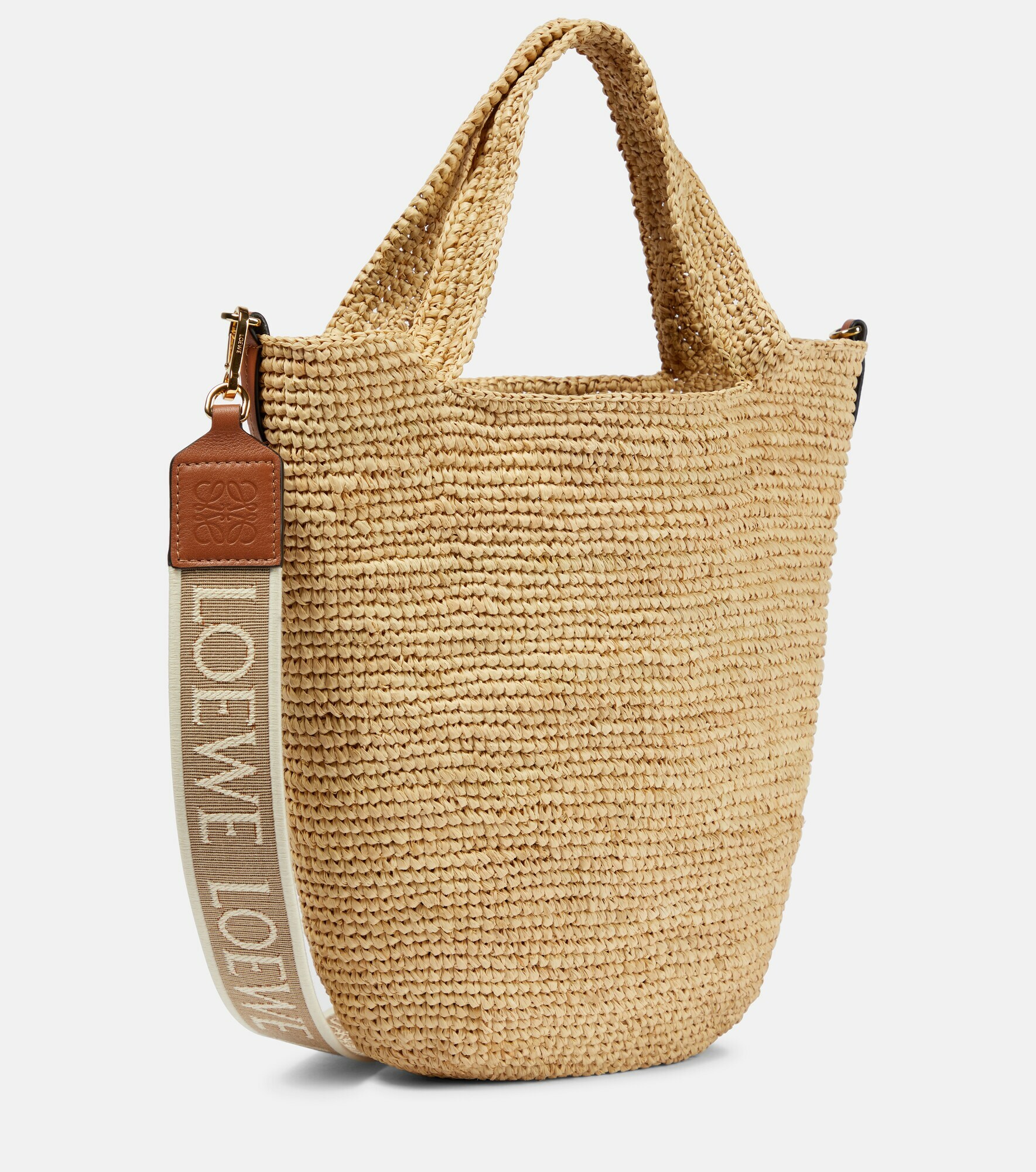 Loewe - Paula's Ibiza Slit Mini raffia tote Loewe