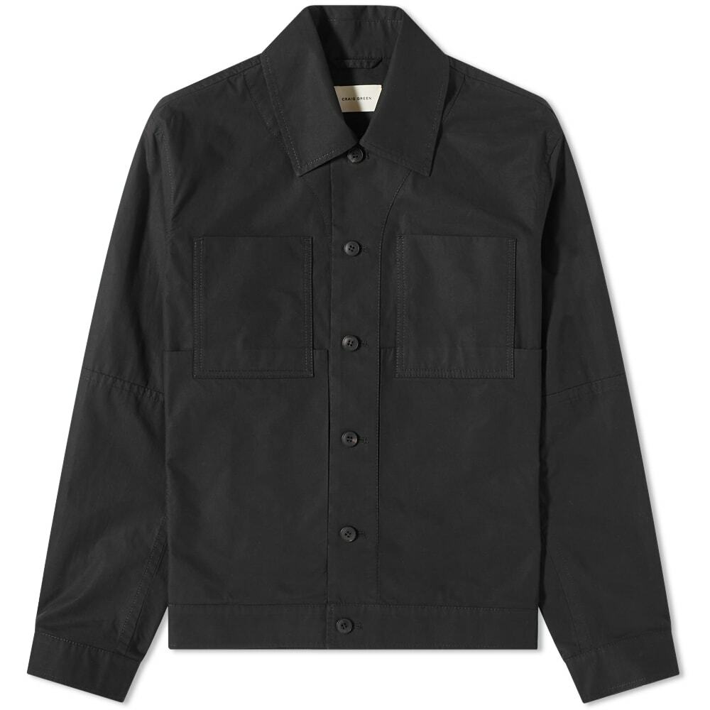 Craig Green Men's Worker Jacket in Black Craig Green