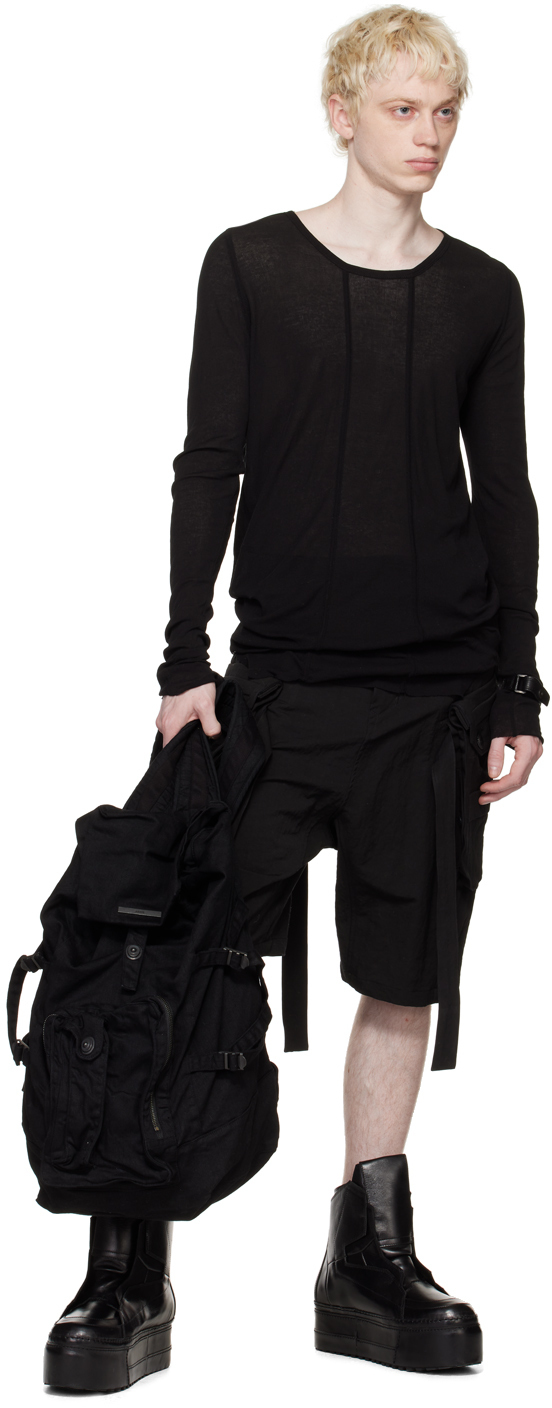 Julius Black Gas Mask Backpack Julius