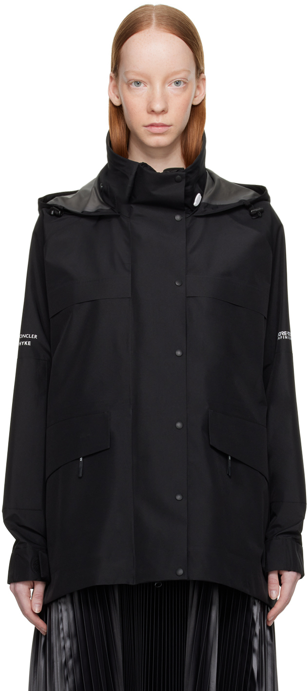 Moncler Genius 4 Moncler HYKE Black Breathable Jacket Moncler Genius