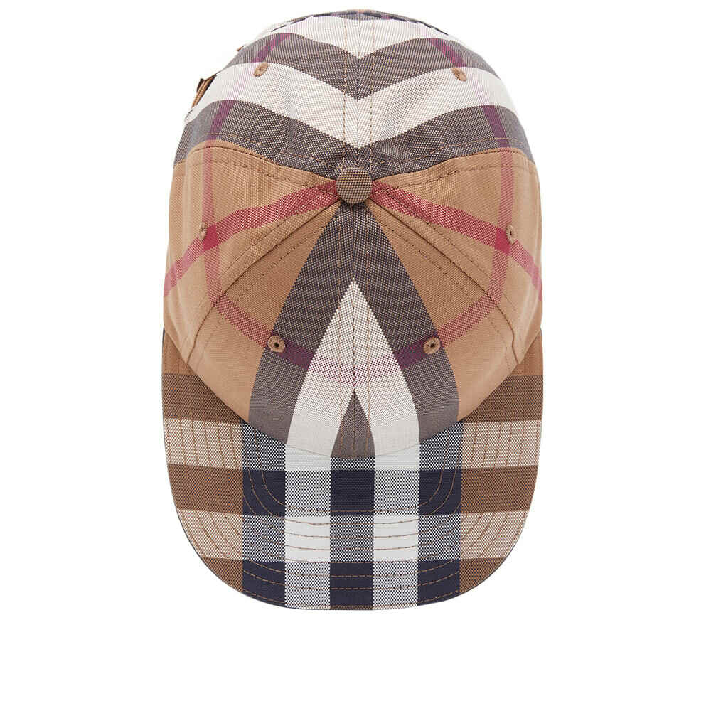 Burberry Men's Check Baseball Cap in Birch Brown Burberry