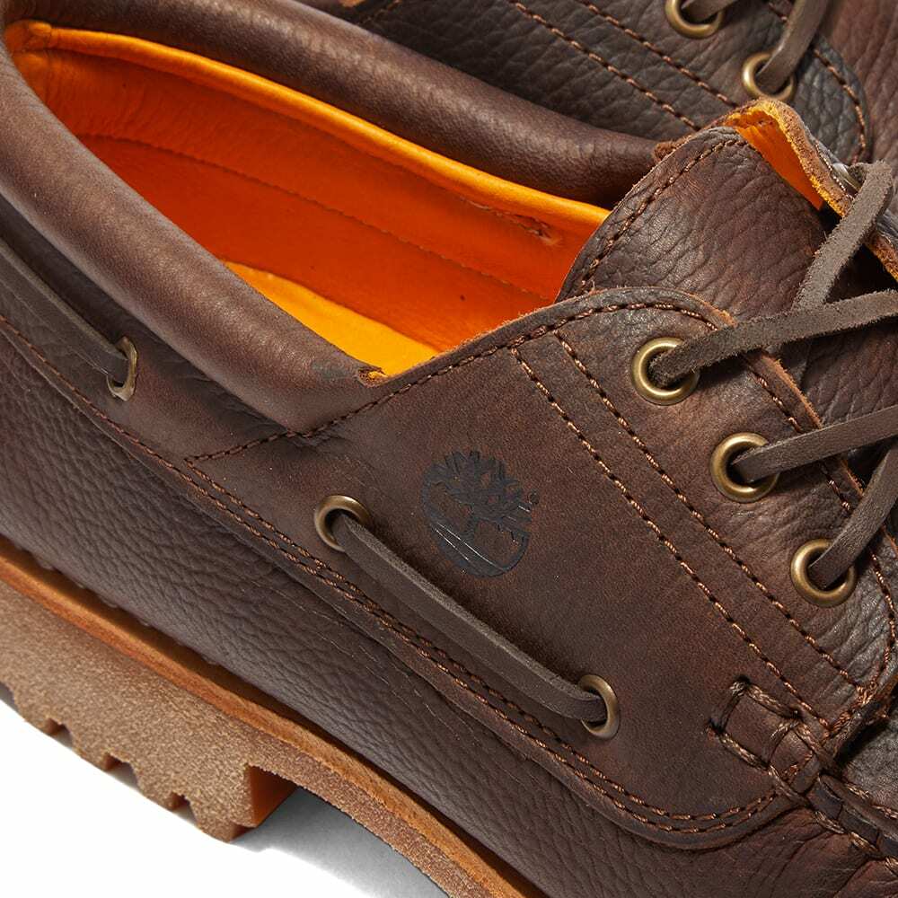 Timberland Men's 3 Eye Classic Lug Shoe in Medium Brown Full Grain ...