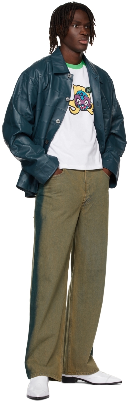 Mowalola White Animowa T-Shirt Mowalola