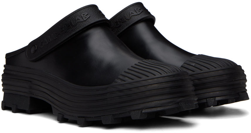 CamperLab Black Traktori Clogs CamperLab