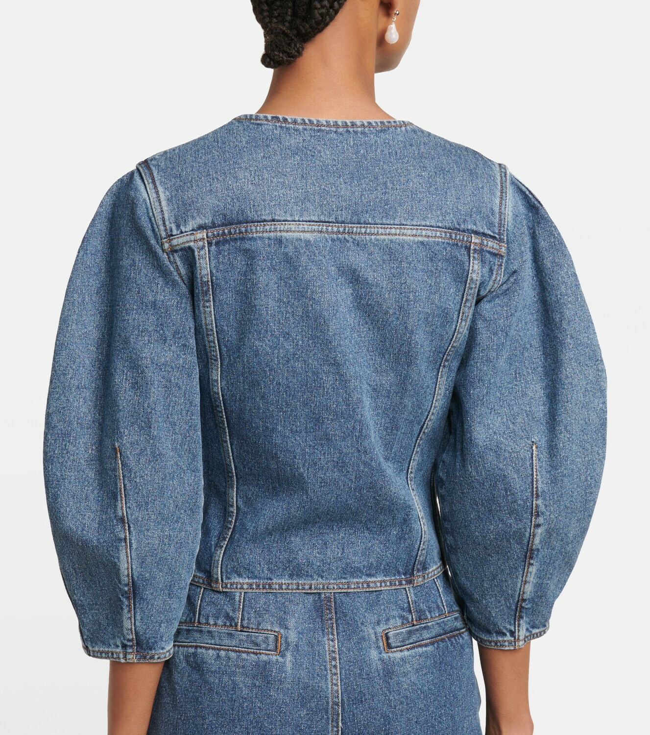 Chloe - Double-breasted denim jacket Chloe