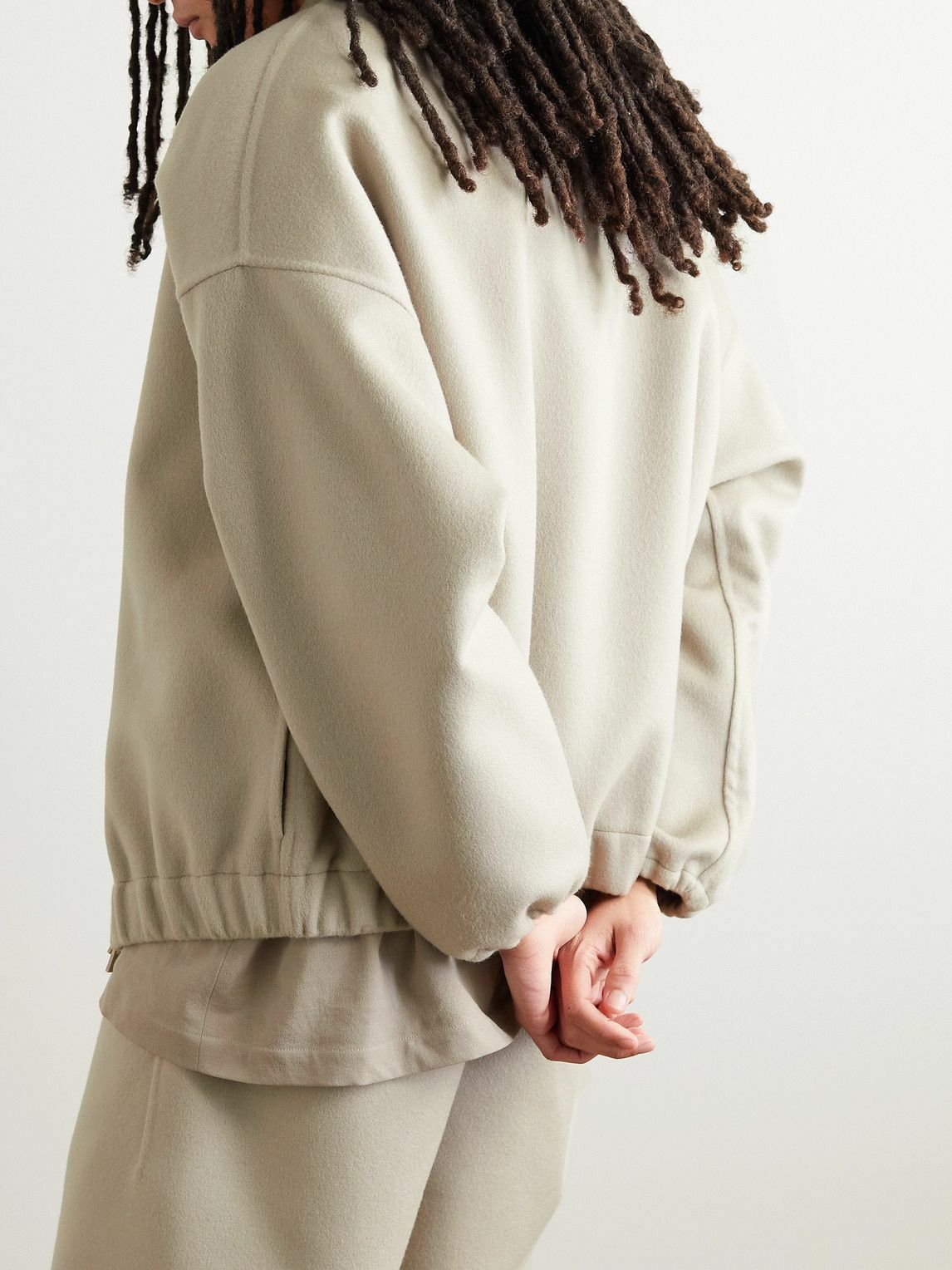 Fear of God - Eternal Wool and Cashmere-Blend Blouson Jacket - Neutrals ...