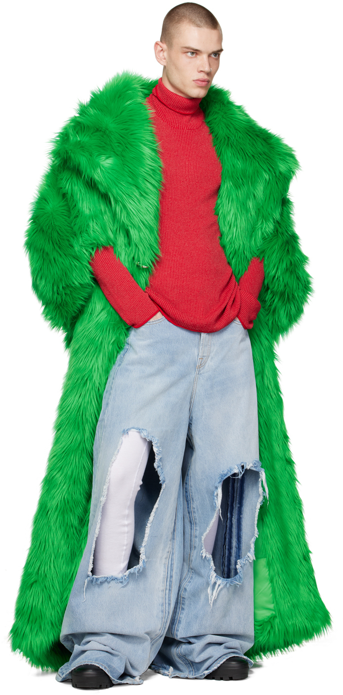Chen Peng Green Wilderness Coat Chen Peng