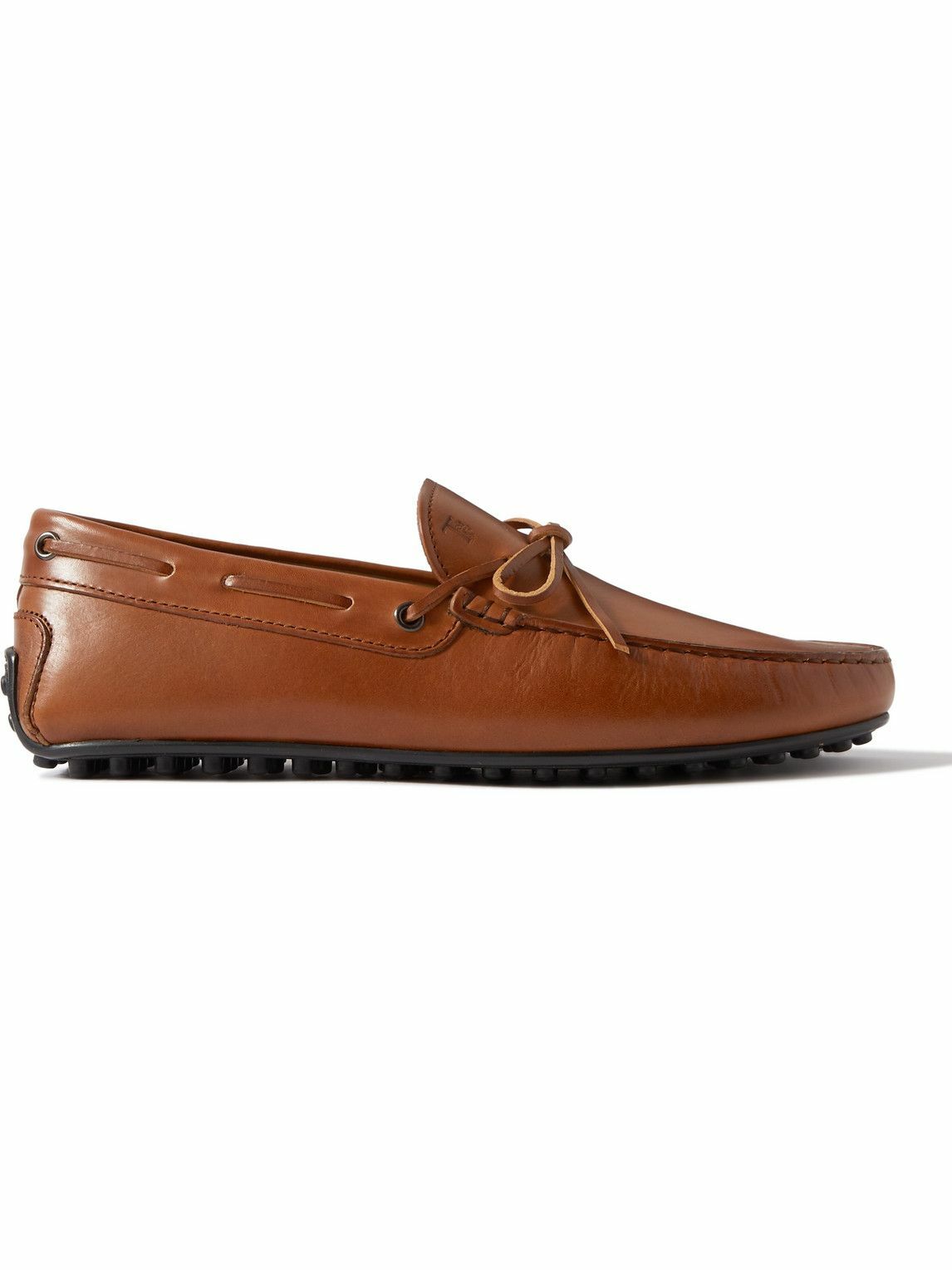 Tod's - City Gommino Leather Driving Shoes - Brown Tod's