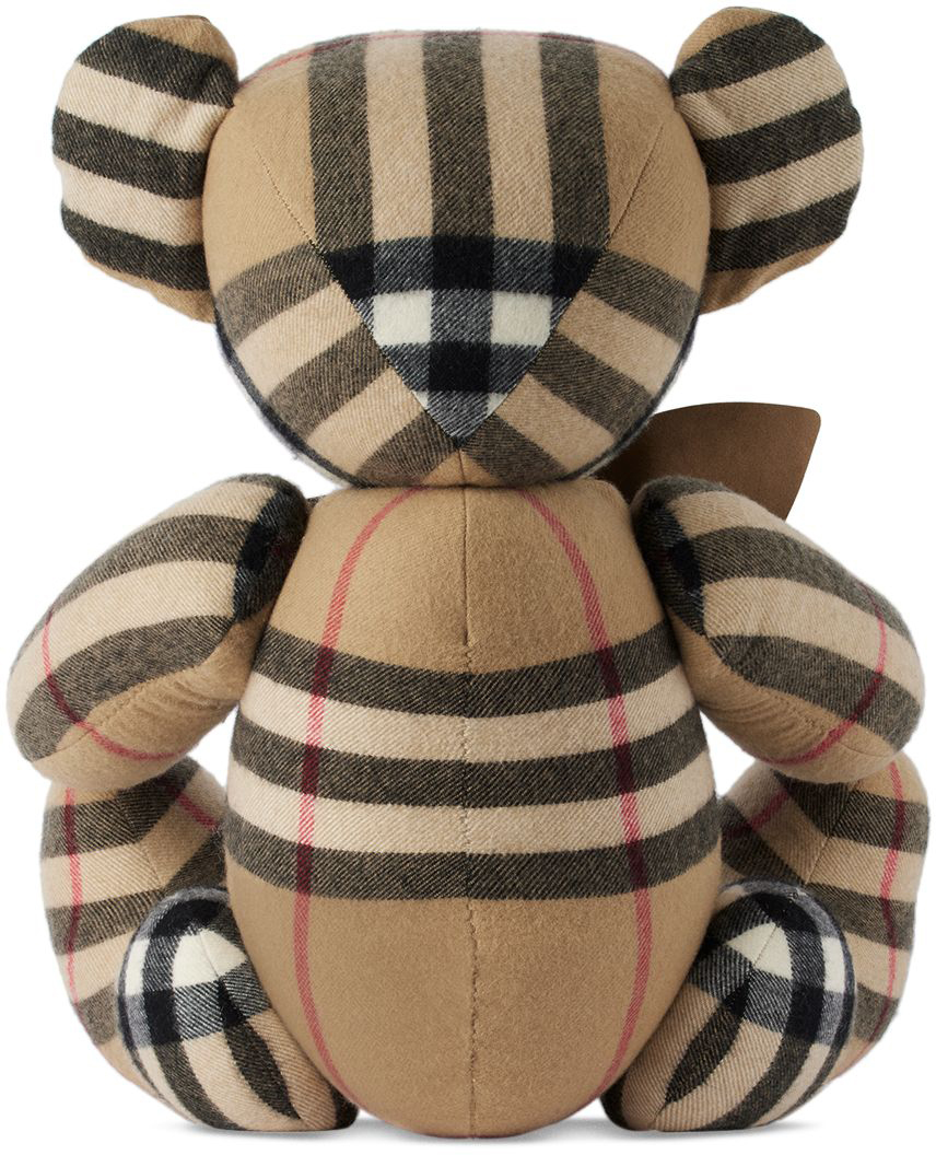 Burberry Beige Large Thomas Teddy Bear Burberry