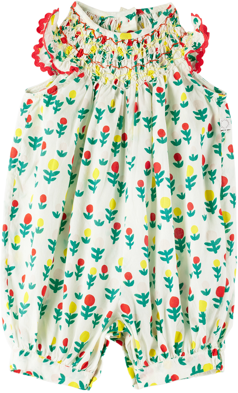 Stella McCartney Baby Multicolor Dreamy Flower Romper Stella McCartney