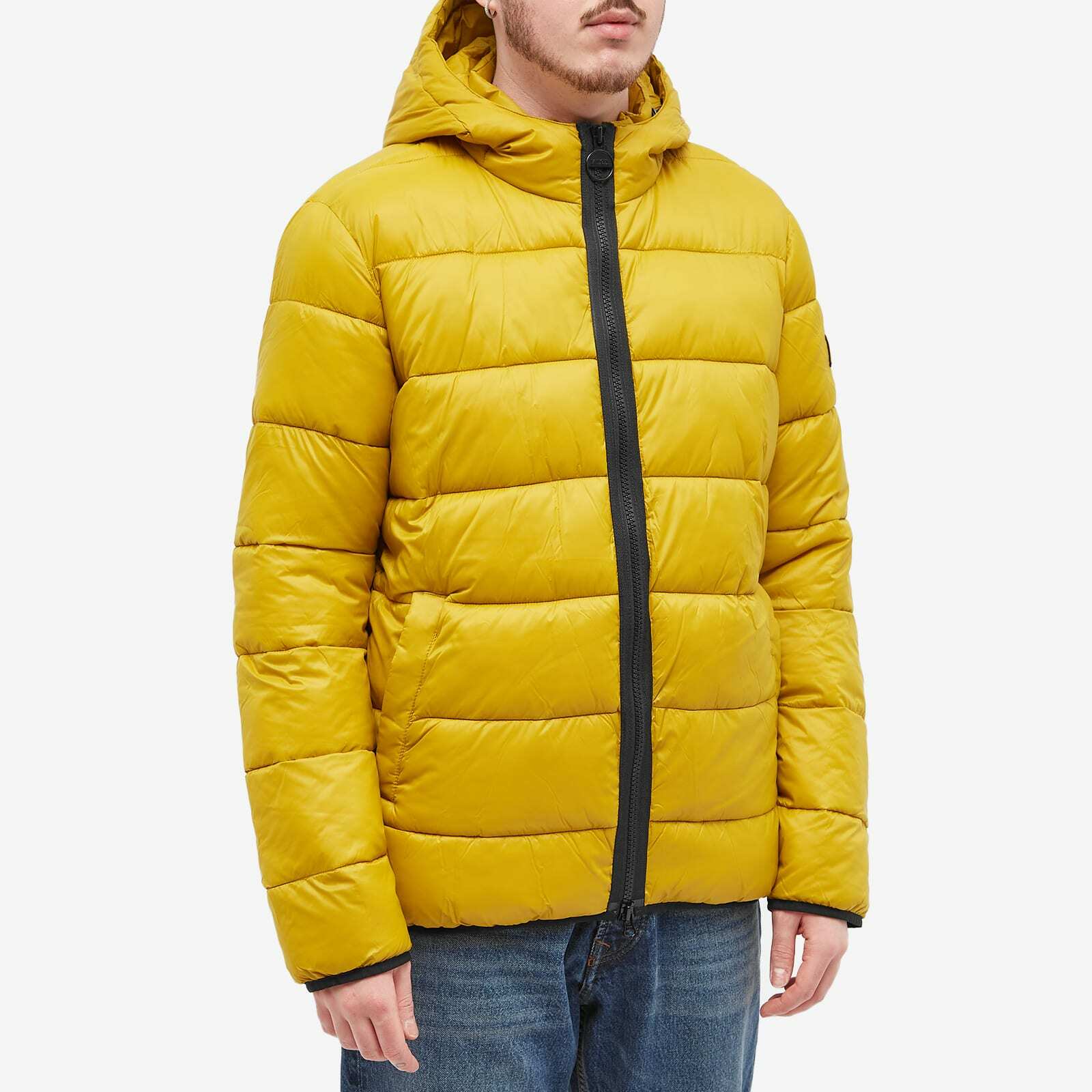 Barbour Men's International Bobber Quilt Jacket in Olea Barbour