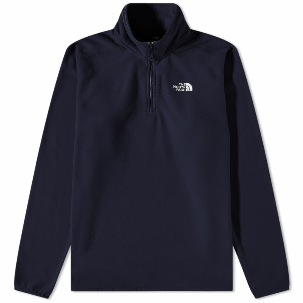 The North Face Men's 100 Glacier 1/4 Zip in Aviator Navy The North Face