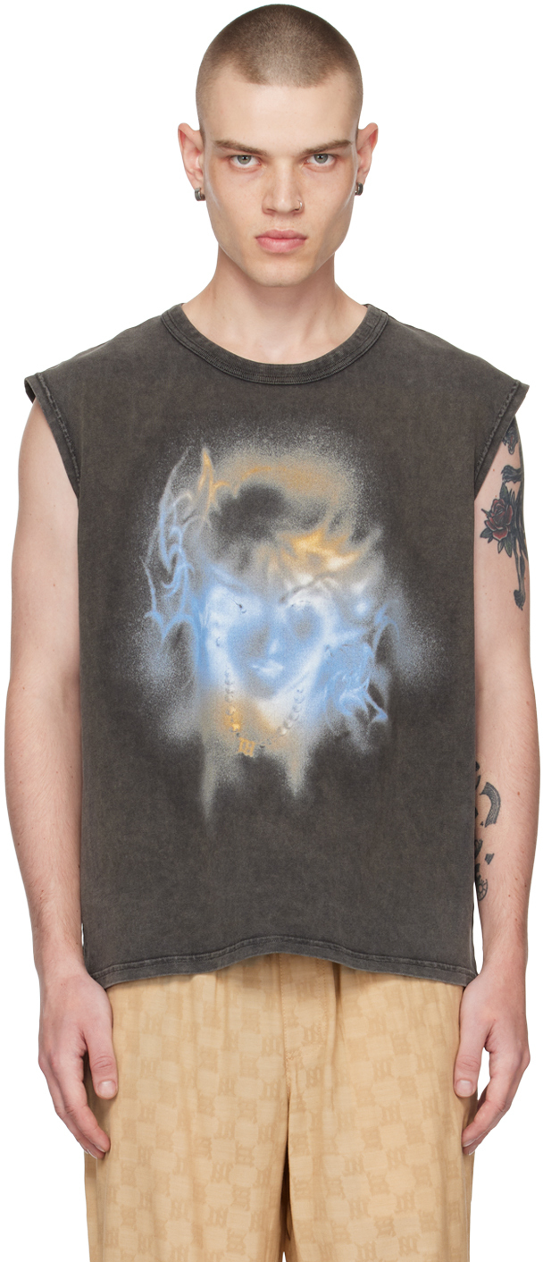 MISBHV Black Ethereum Tank Top MISBHV