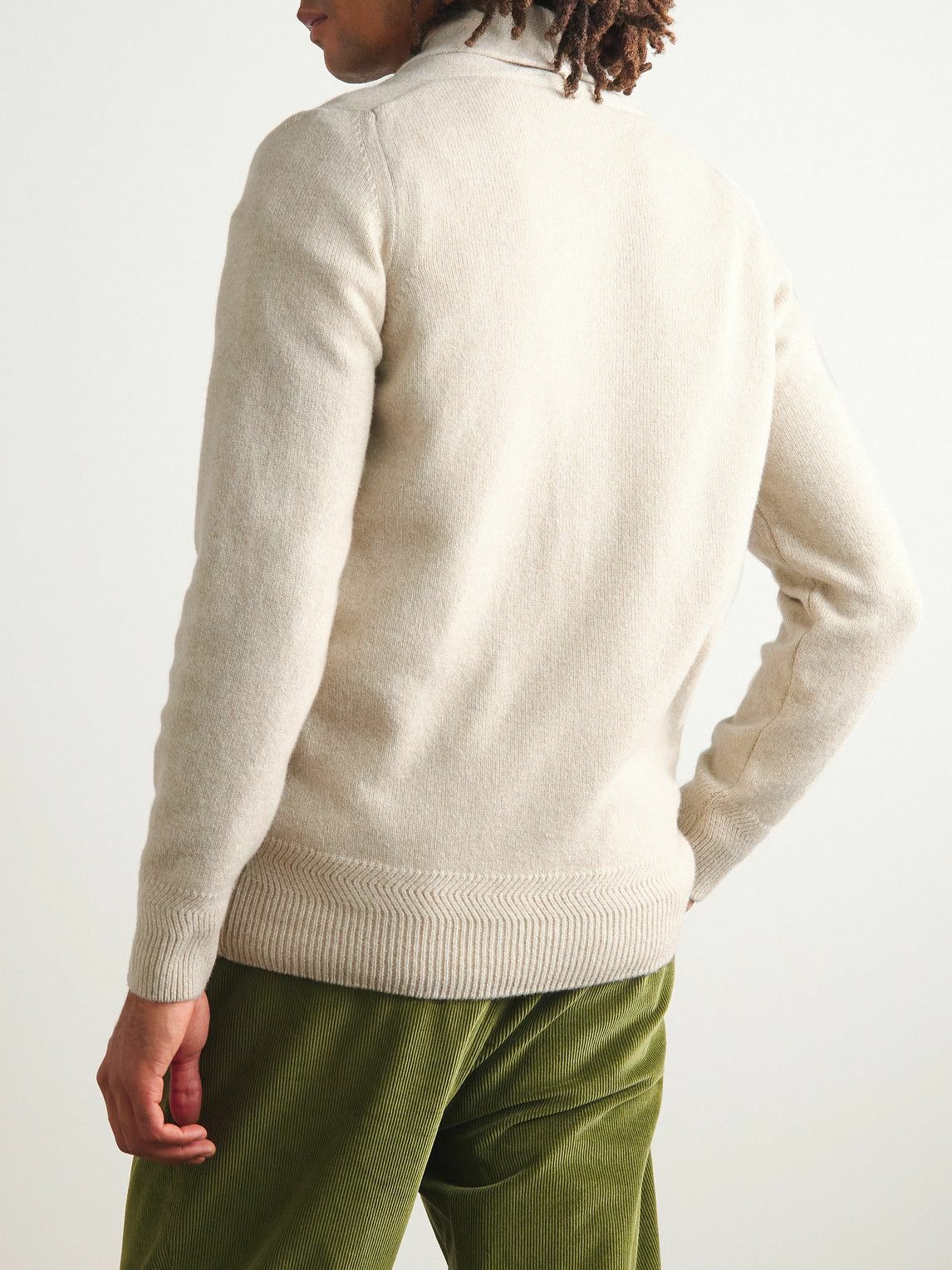 John Smedley - Cullen Recycled-Cashmere and Merino Wool-Blend Cardigan ...