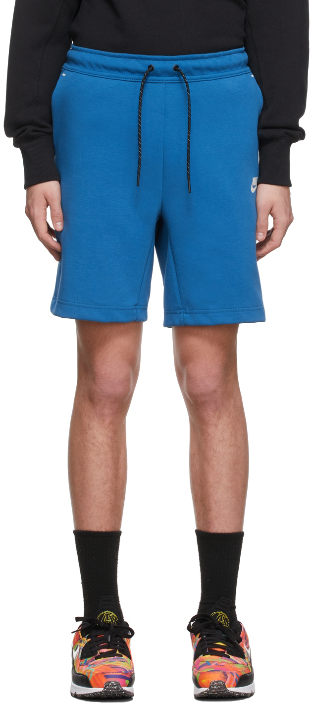 Nike Blue Cotton Shorts Nike