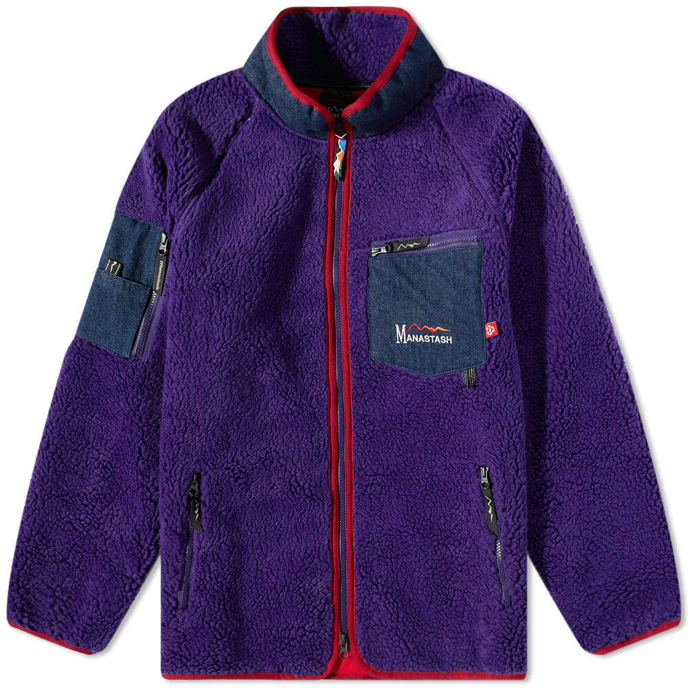 Manastash Men's Mountain Gorilla Jacket in Purple Manastash