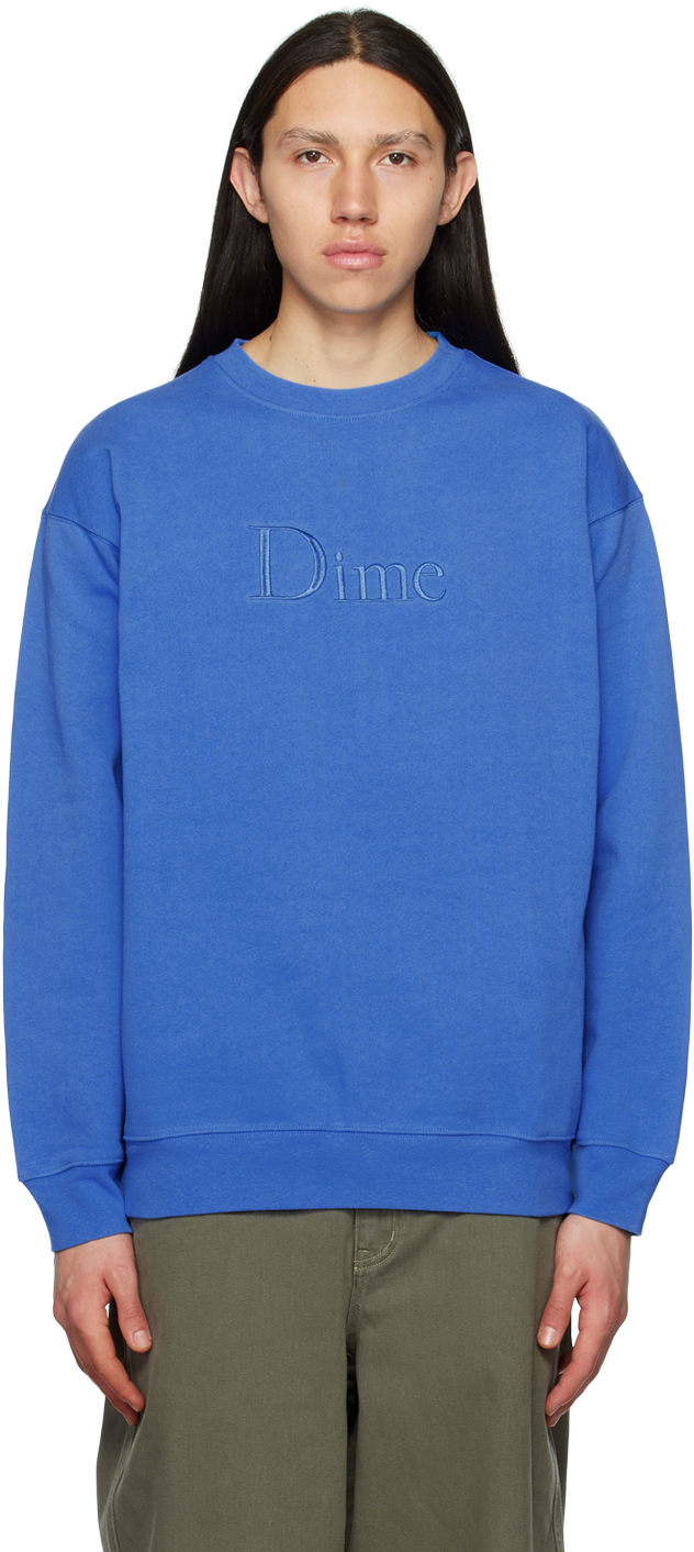 Dime Blue Classic Sweatshirt Dime