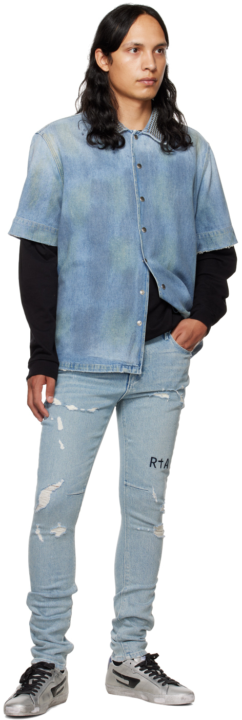 RtA Blue Randy Shirt RtA