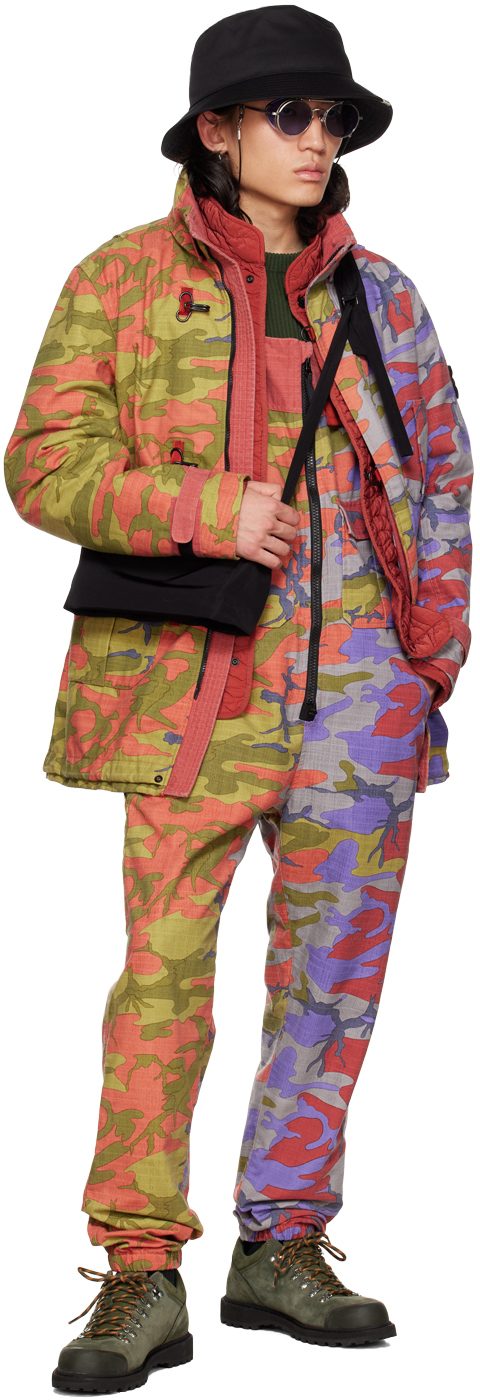 Stone Island Multicolor Heritage Camo Overalls Stone Island