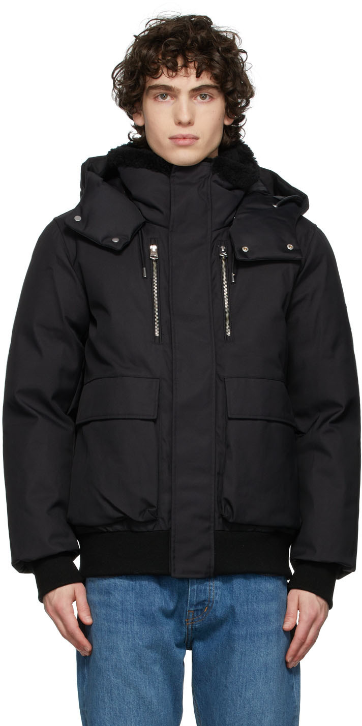 Mackage Black Down Rowan Jacket Mackage