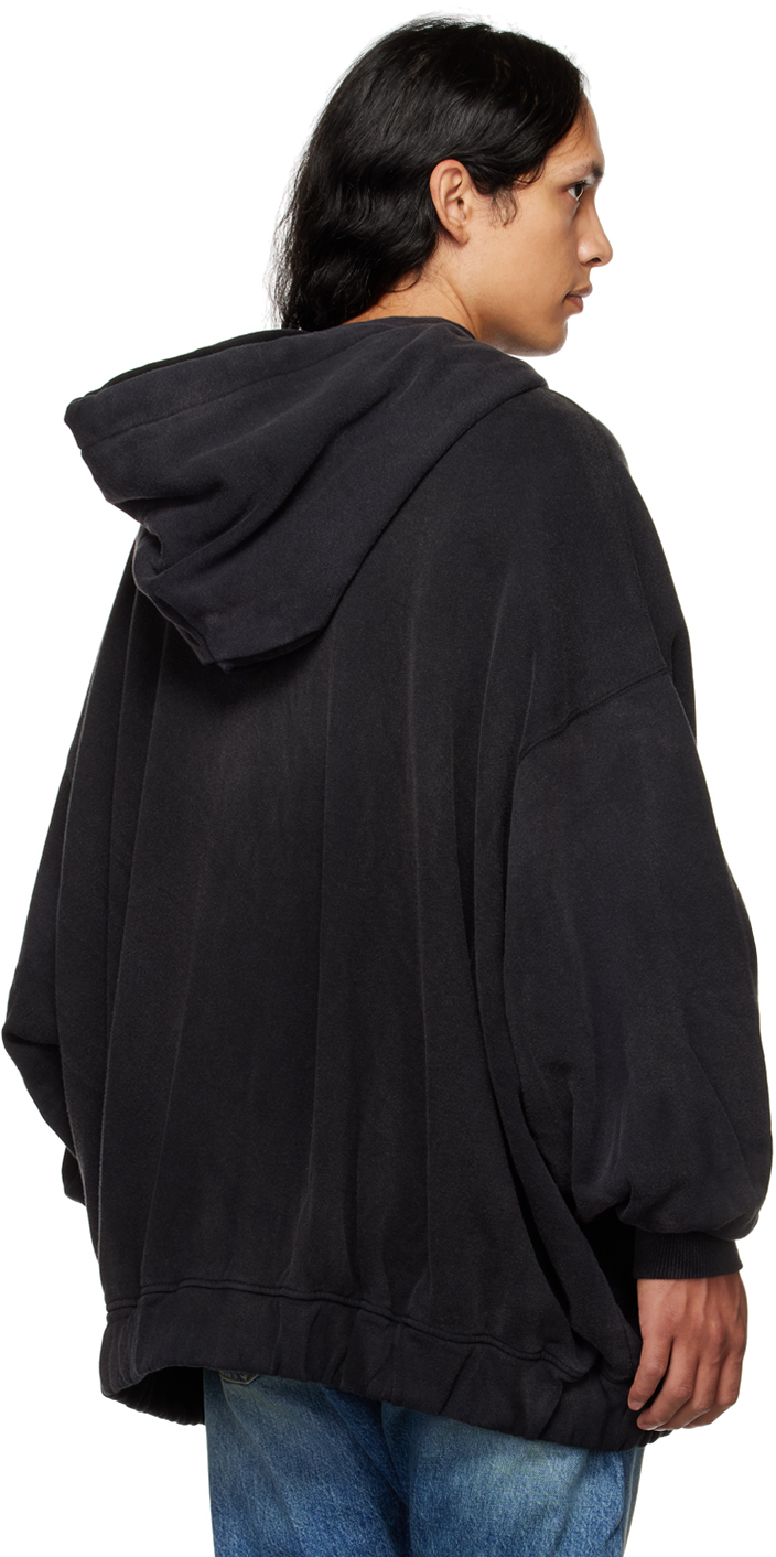 R13 Black Jumbo Hoodie R13