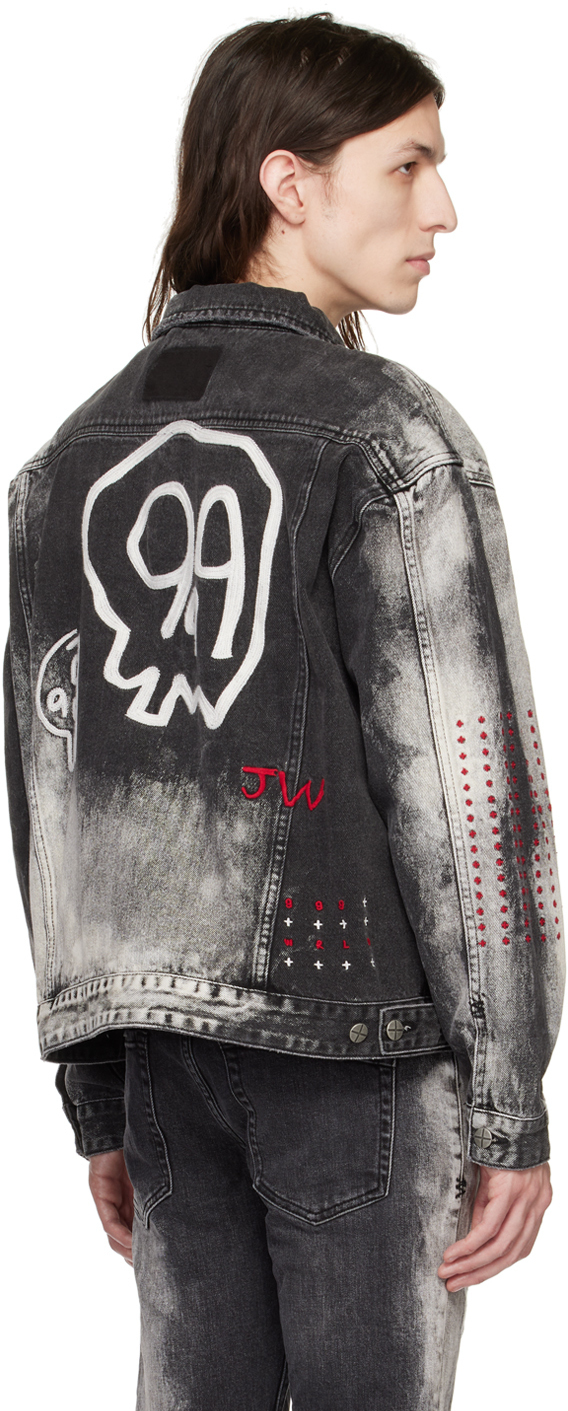 Ksubi Black Juice WRLD 999 CLUB Edition Oh G Denim Jacket Ksubi