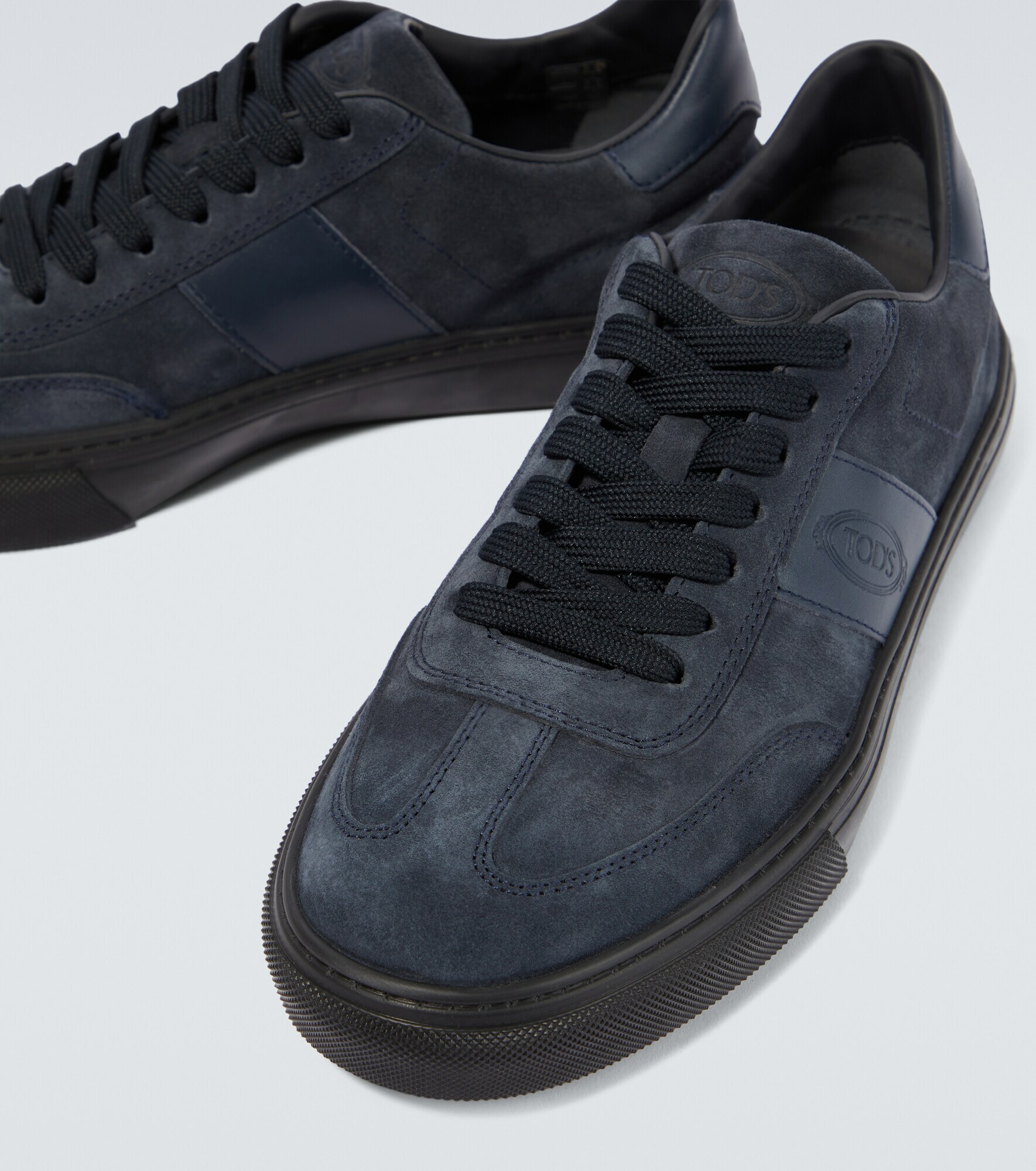 Tod's - Tabs suede and leather sneakers Tod's