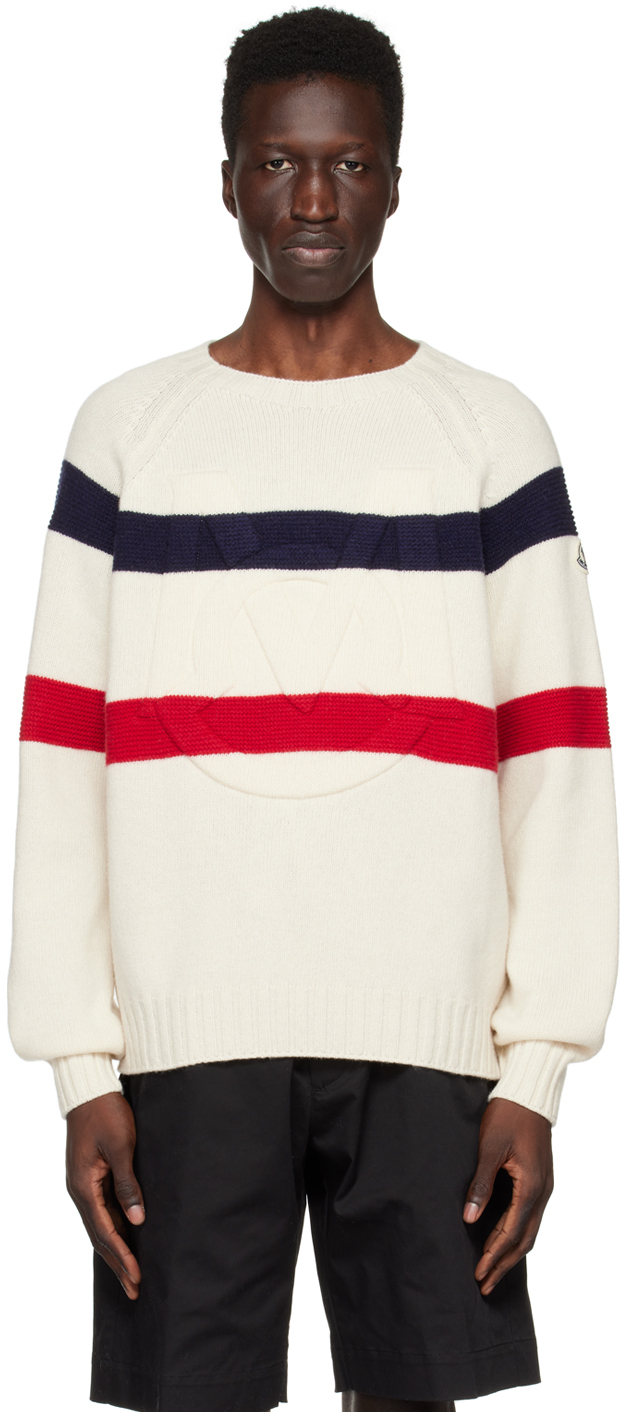 Moncler Beige Monogram Sweater Moncler