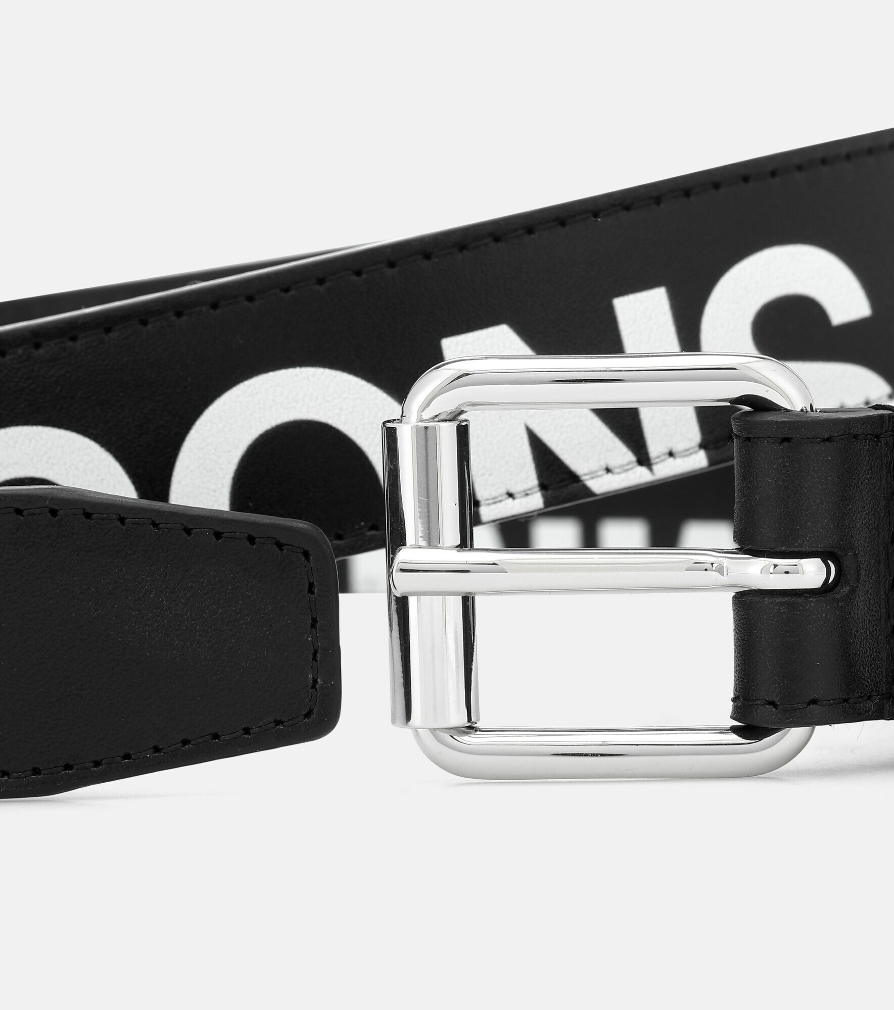 Comme des Garcons Wallet - Huge logo leather belt Comme des Garcons Wallets