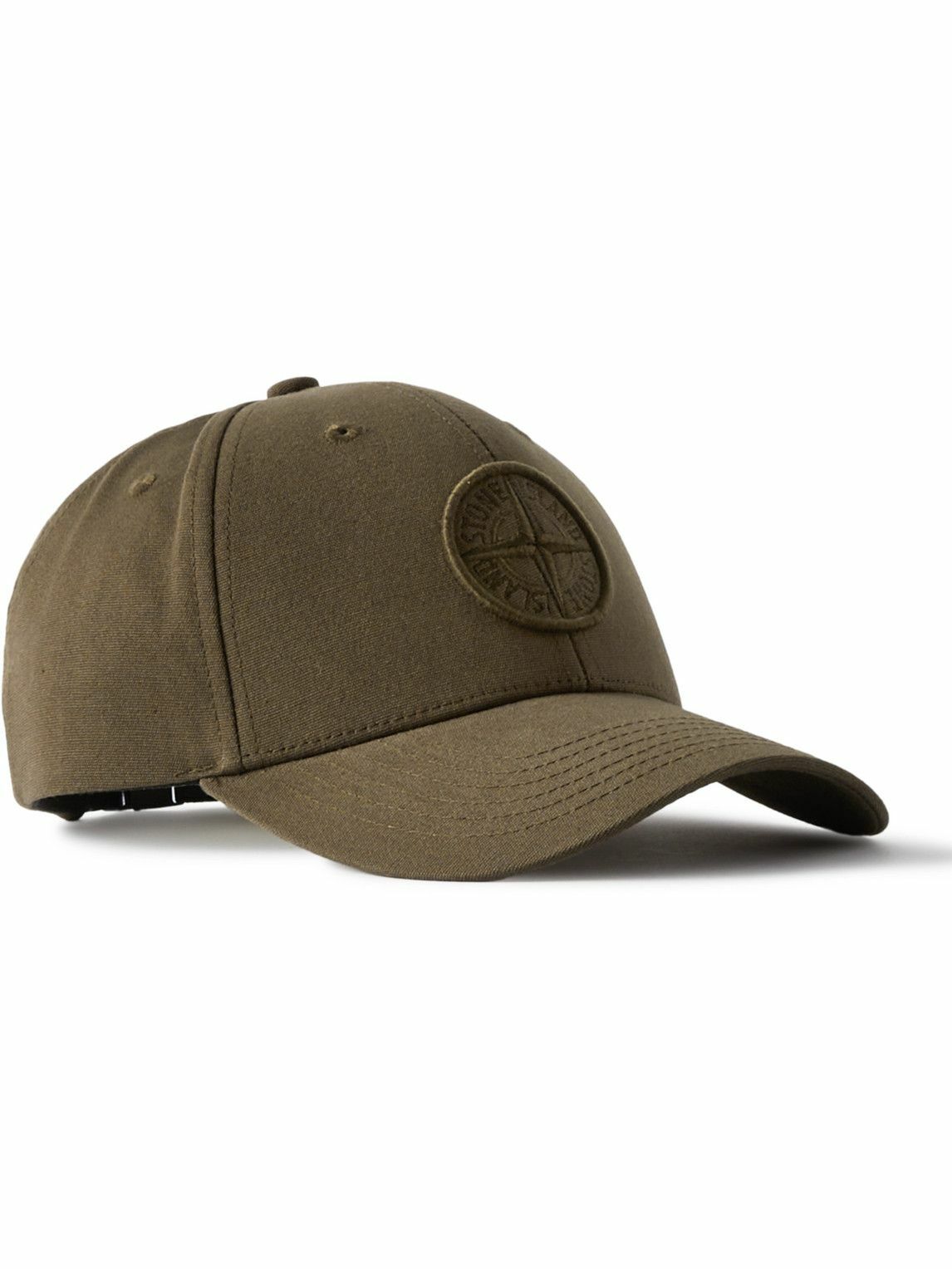 Stone Island - Logo-Embroidered Cotton-Canvas Baseball Cap Stone Island