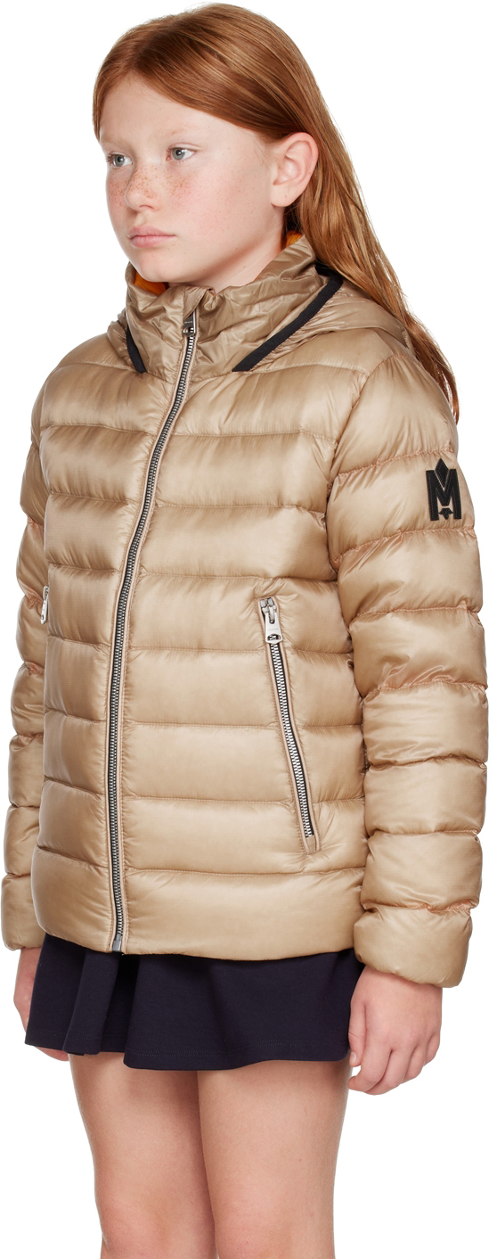 Mackage Kids Beige Down Billy Jacket Mackage