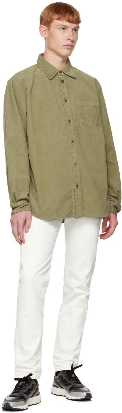 John Elliott Green Cloak Shirt John Elliott