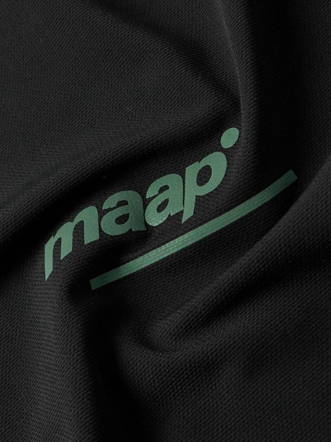 MAAP - Training Logo-Print Recycled-Jersey T-Shirt - Black MAAP