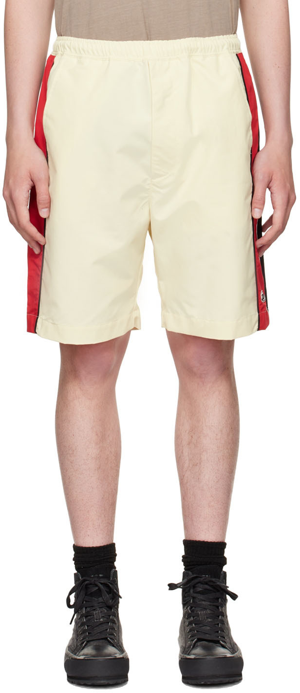 Diesel Off-White Nylon Shorts Diesel