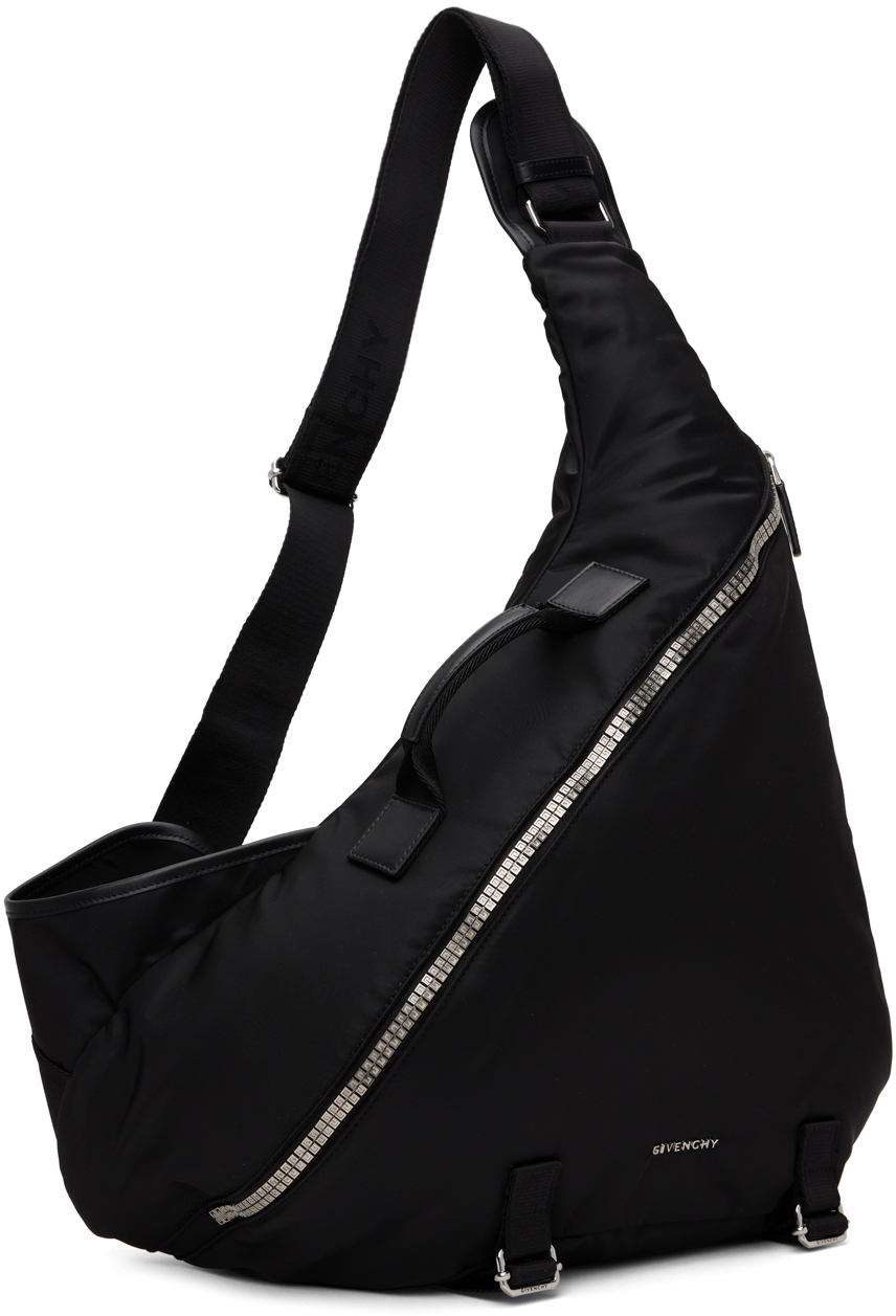 Givenchy Black Large G-Zip Triangle Backpack Givenchy