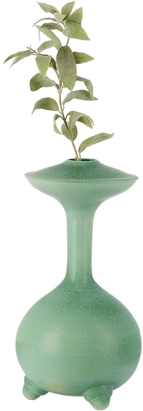 Daniel Cavey Green Footed 22 Vase