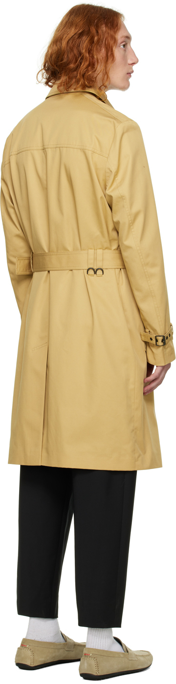 Hugo Beige Maluks Trench Coat Hugo Boss