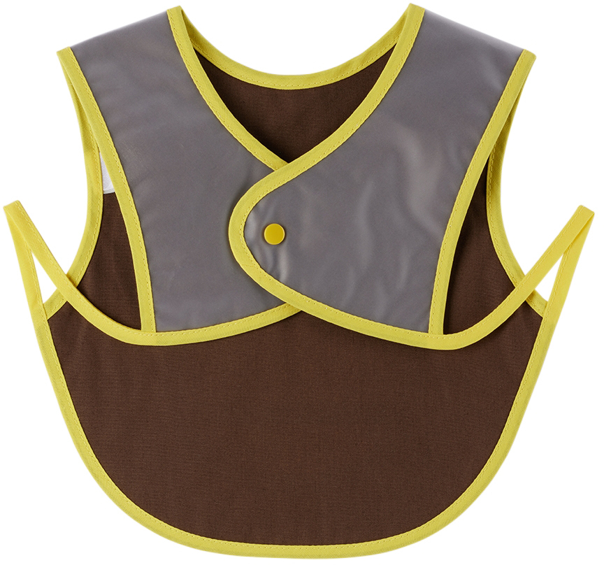 BAPE Baby Brown Baby Milo Bib A Bathing Ape