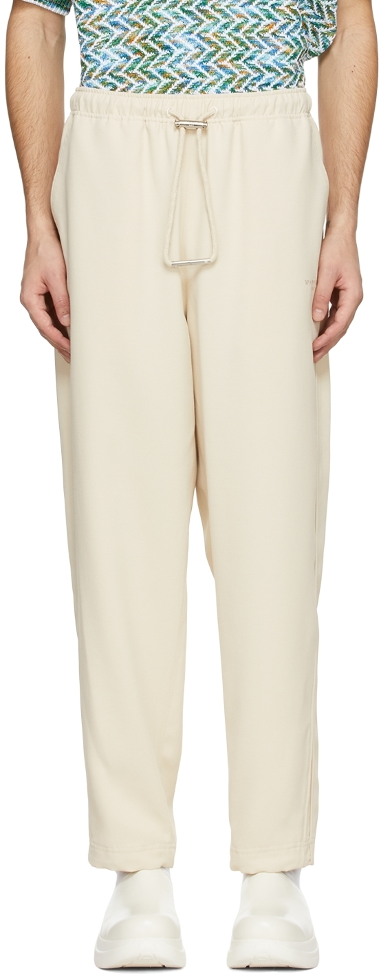 Wooyoungmi Beige Polyester Lounge Pants Wooyoungmi