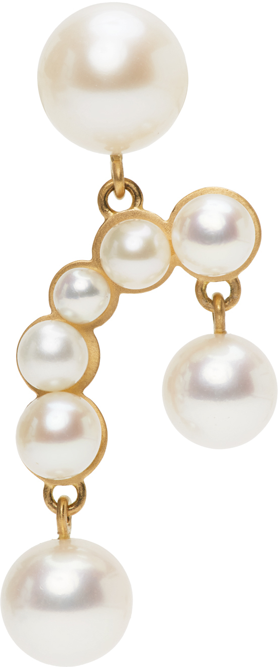 Jo Riis-Hansen Gold Object No 11 Single Earring