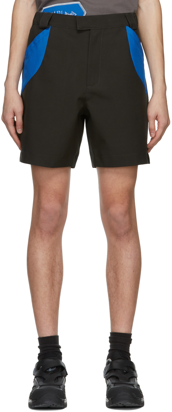 GR10K Black Polyester Shorts GR10K