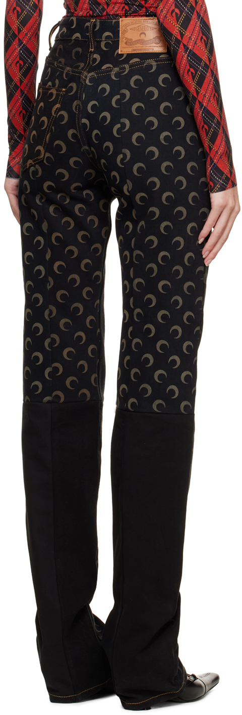 Marine Serre Black Moon Jeans Marine Serre