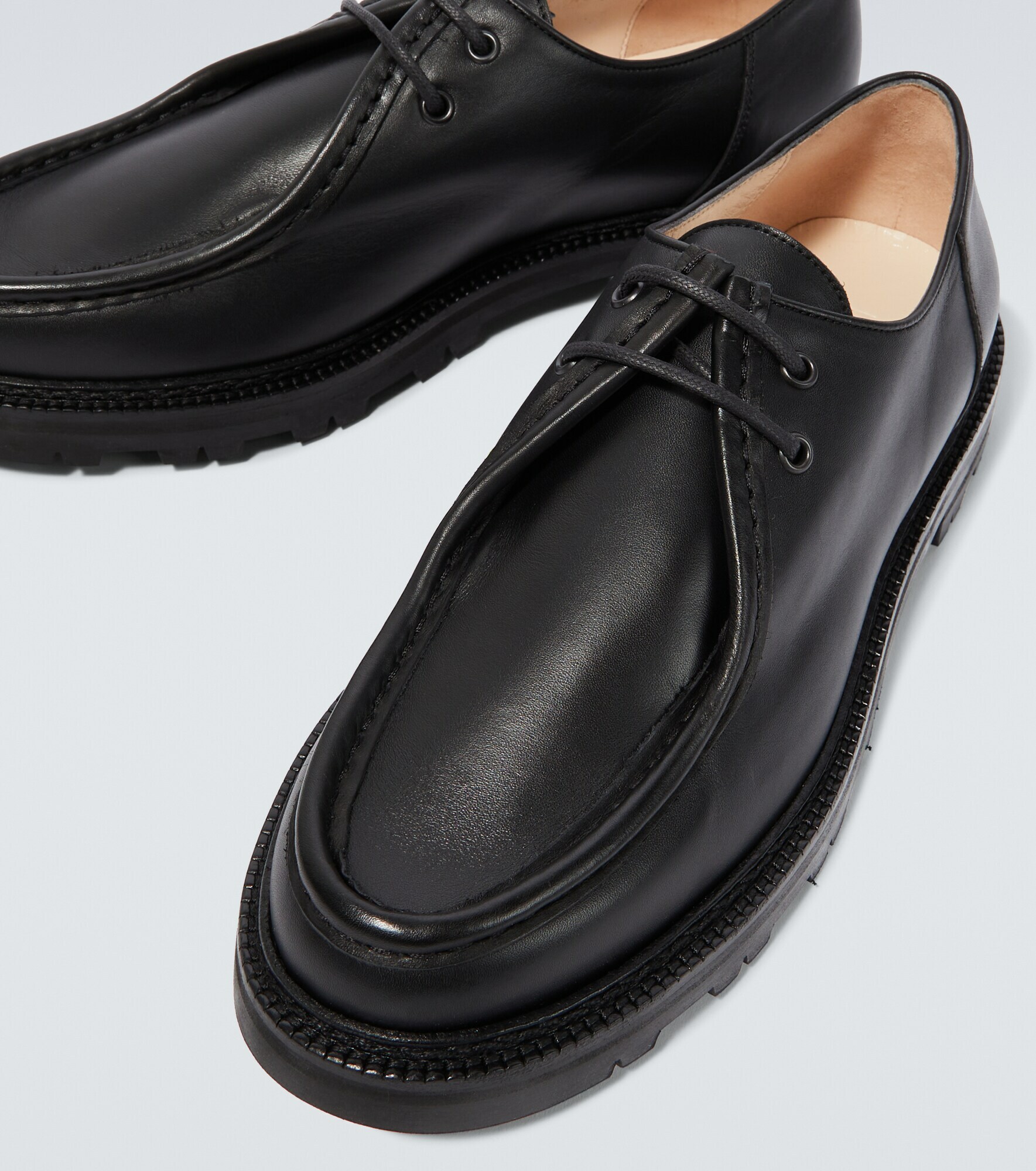 Bode - University leather Derby shoes Bode