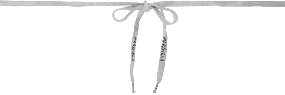 Maison Margiela Gray Shoelace Belt Maison Margiela