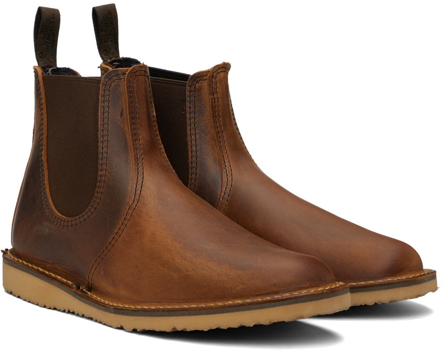 Red Wing Heritage Brown Weekender Boots