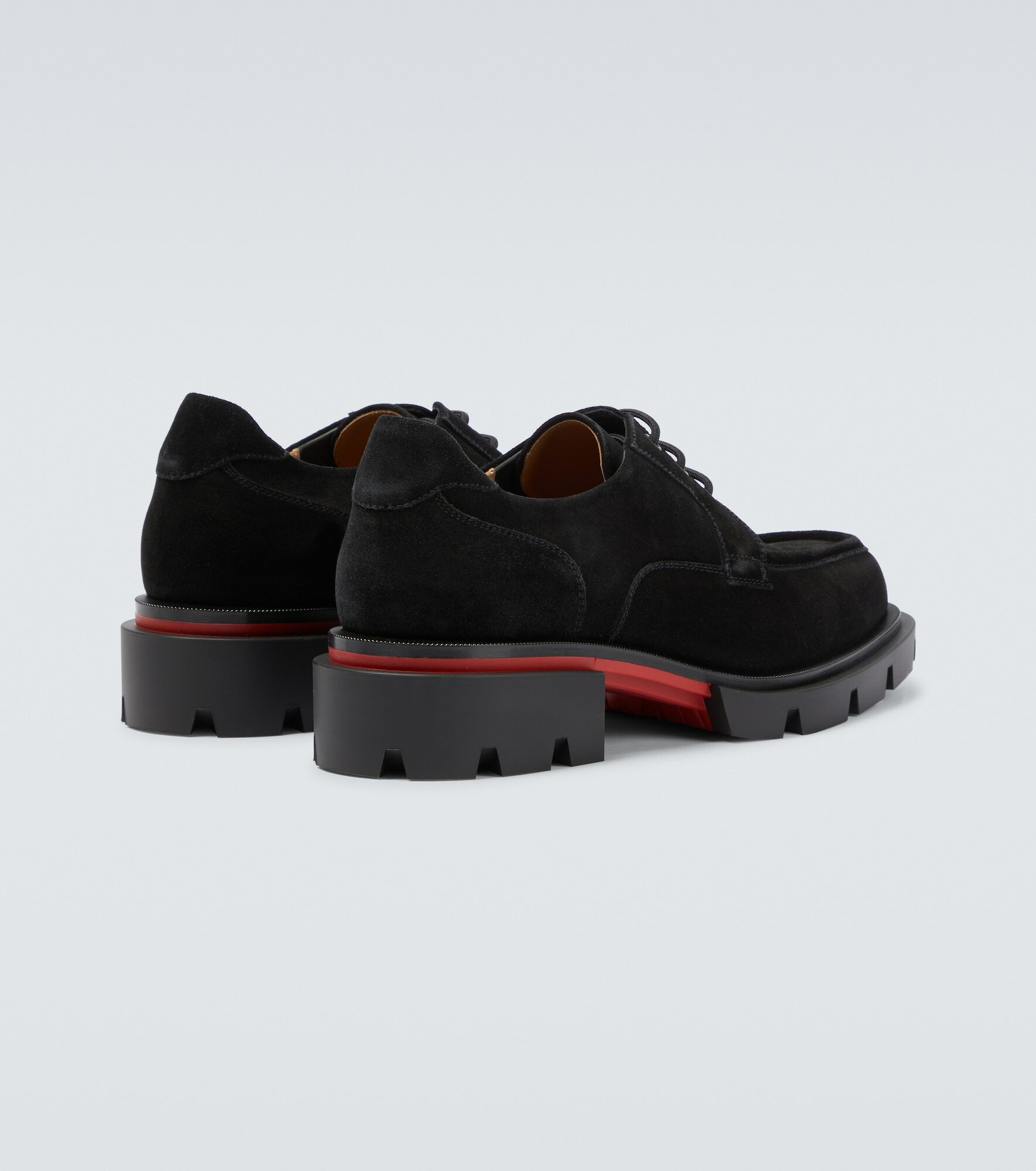 Christian Louboutin - Our Georges L suede brogues Christian Louboutin