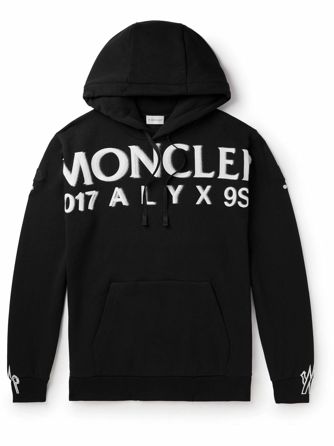 Moncler Genius - 6 Moncler 1017 ALYX 9SM Logo-Print Cotton-Blend Jersey ...