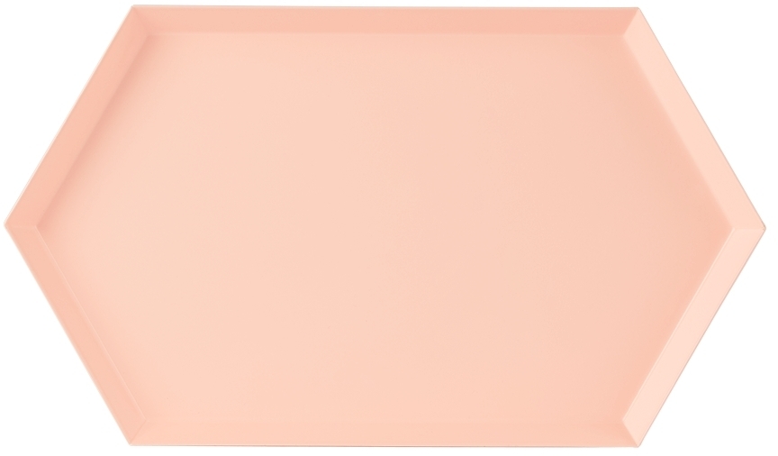HAY Pink Medium Kaleido Tray HAY